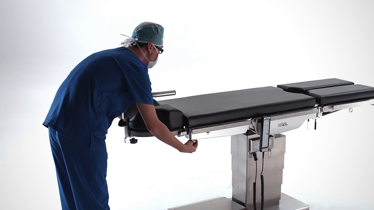 Suport cap masa operatie oftalmologie BenQ Dr Max 7000 - YouTube