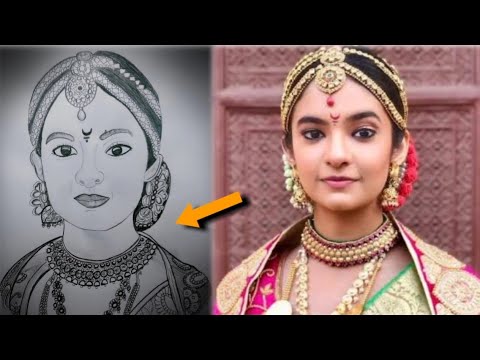 How to draw Rani Laxmi Bai sketch step by step / Freedom Fighters ...