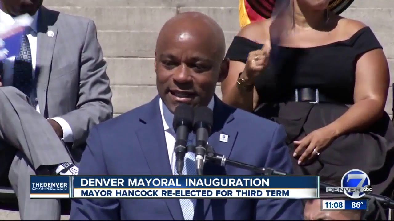 Denver mayoral inauguration - YouTube