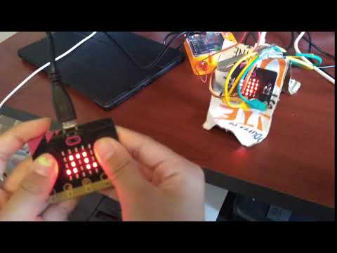 Microbit inchworm - YouTube