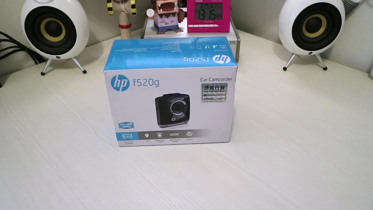[電気 開箱] HP Car Camcorder f520g with Demo Video (Day & Night) - YouTube