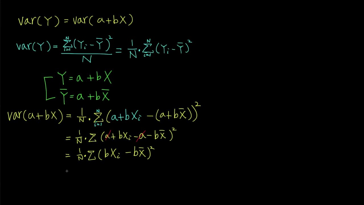 2 Linear Transformation Of Random Variables 2 YouTube 2-linear-transformation-of-random-variables-2-youtube