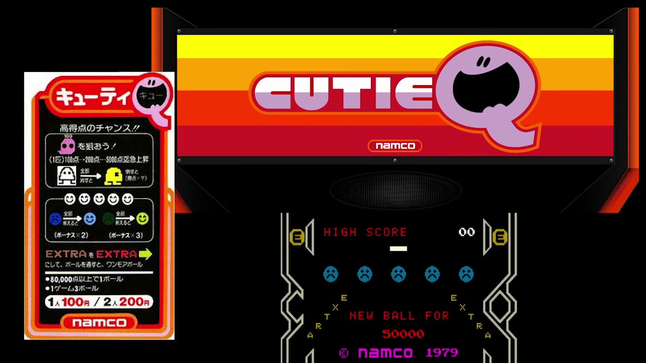 Cutie Q - (1979) - Arcade - gameplay - YouTube