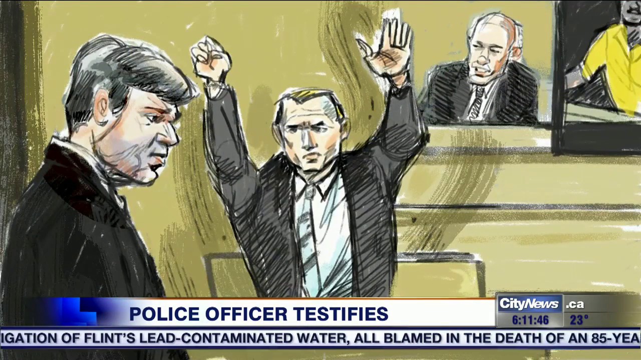 Officer who shot Andrew Loku testifies at inquest - YouTube