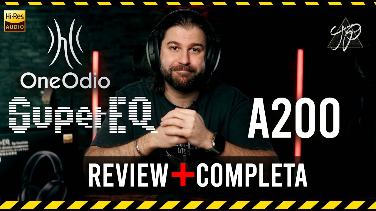 OneOdio SuperEQ A200 🔥 Los Auriculares Baratos Completos🎧 Bluetooth ANC ...