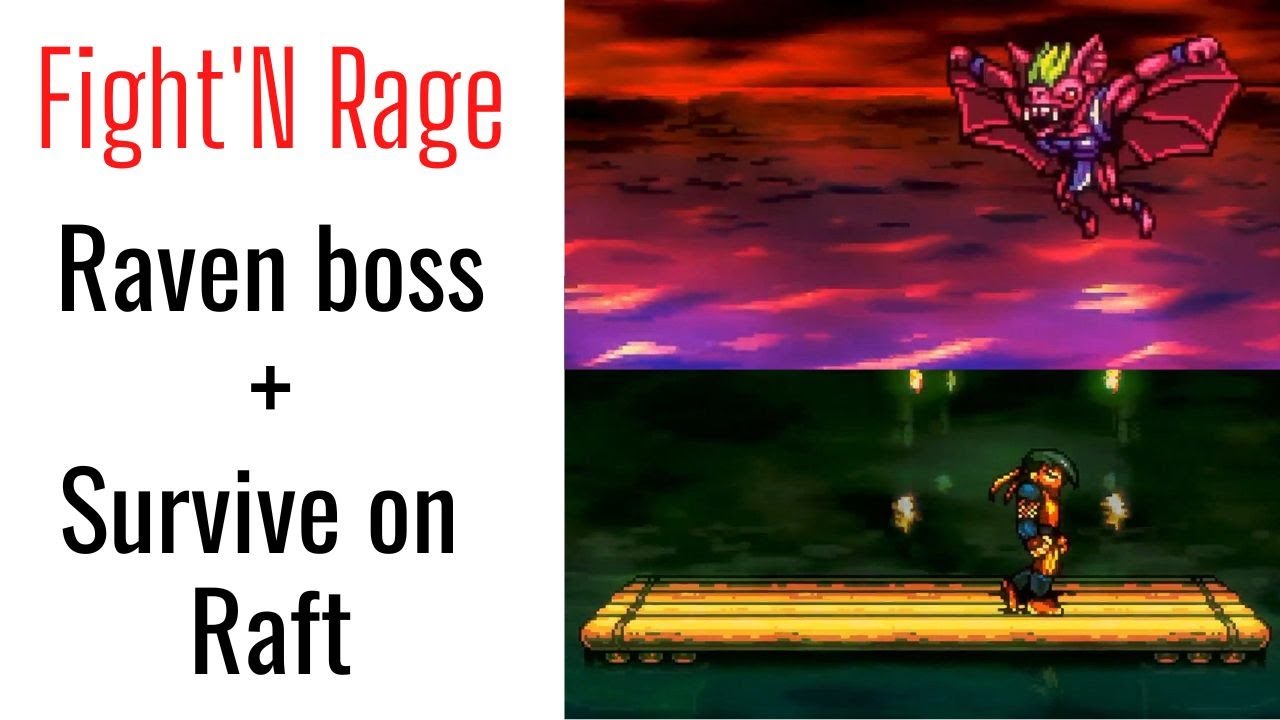 How to defeat the Raven boss and survive on raft in Fight'N Rage ...