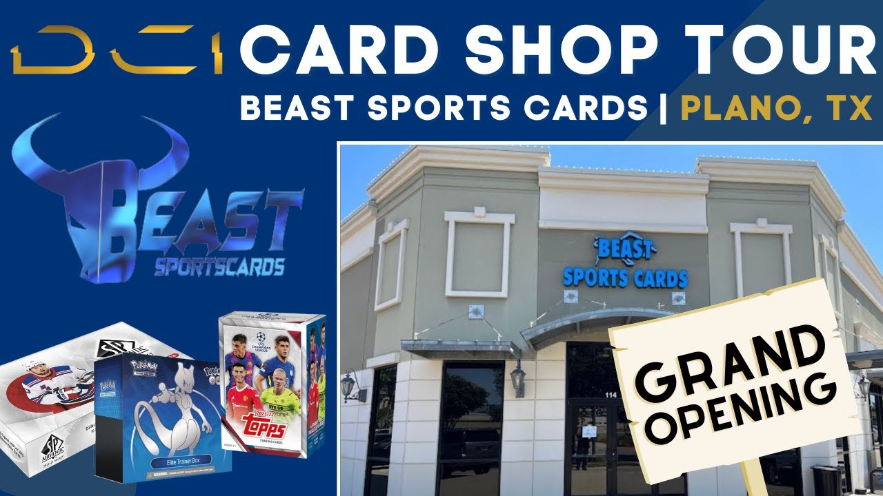 BEAST SPORTS CARDS | DCI Card Shop Tour Ep. 6 - YouTube