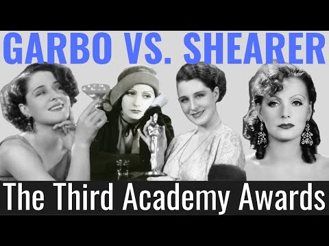 Norma Shearer Defeats Greta Garbo | Best Actress 1930 - YouTube