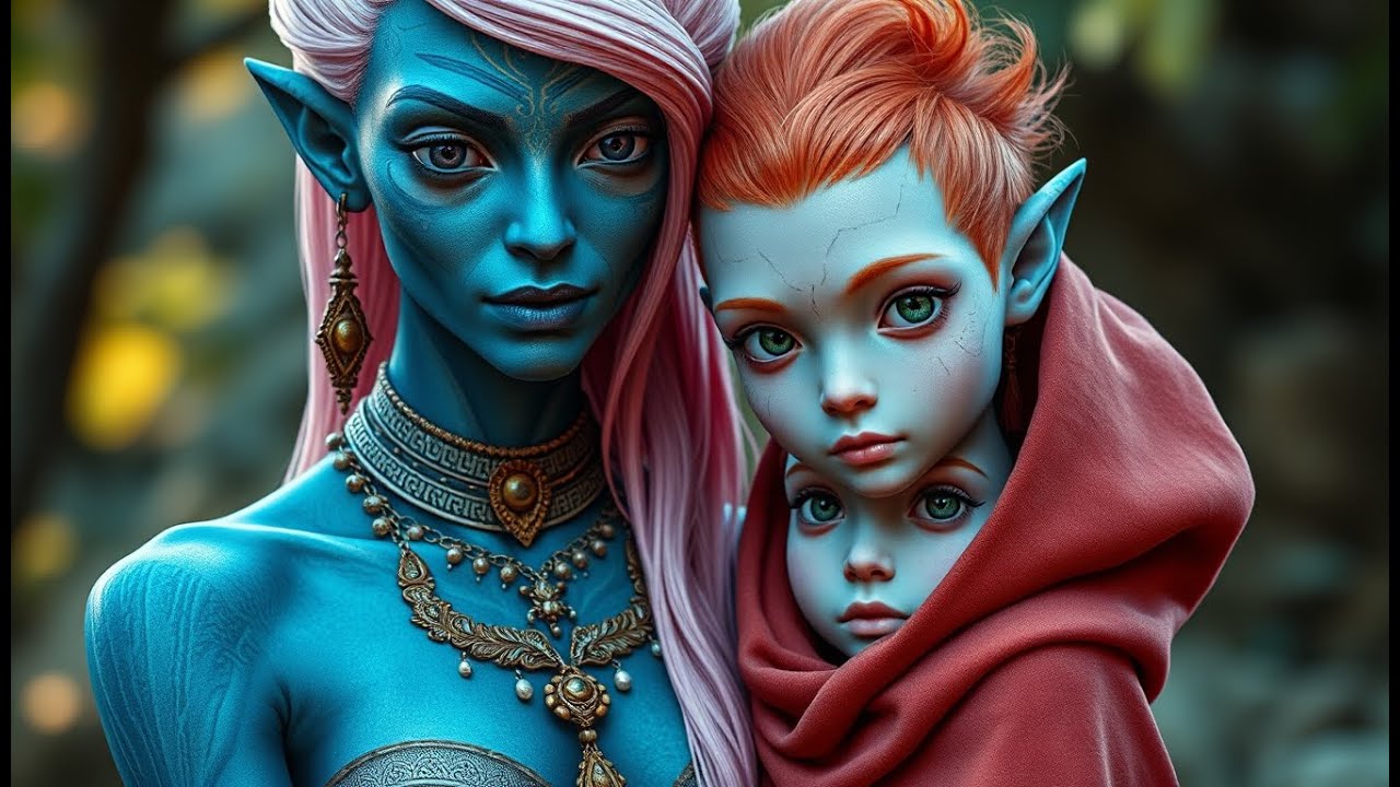 "Desperate Alien Princess and Her Daughter Ask a Human: 'Take Us In ...