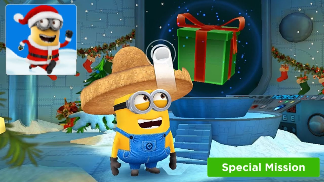 Despicable me Minion rush FUNNY MOVIE Tortilla Chip Hat gameplay pc ...