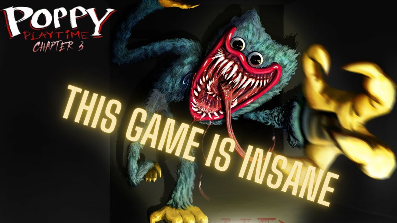 POPPY PLAYTIME CHAPTER 3 #2 with commentary | poppy come out of TV ...