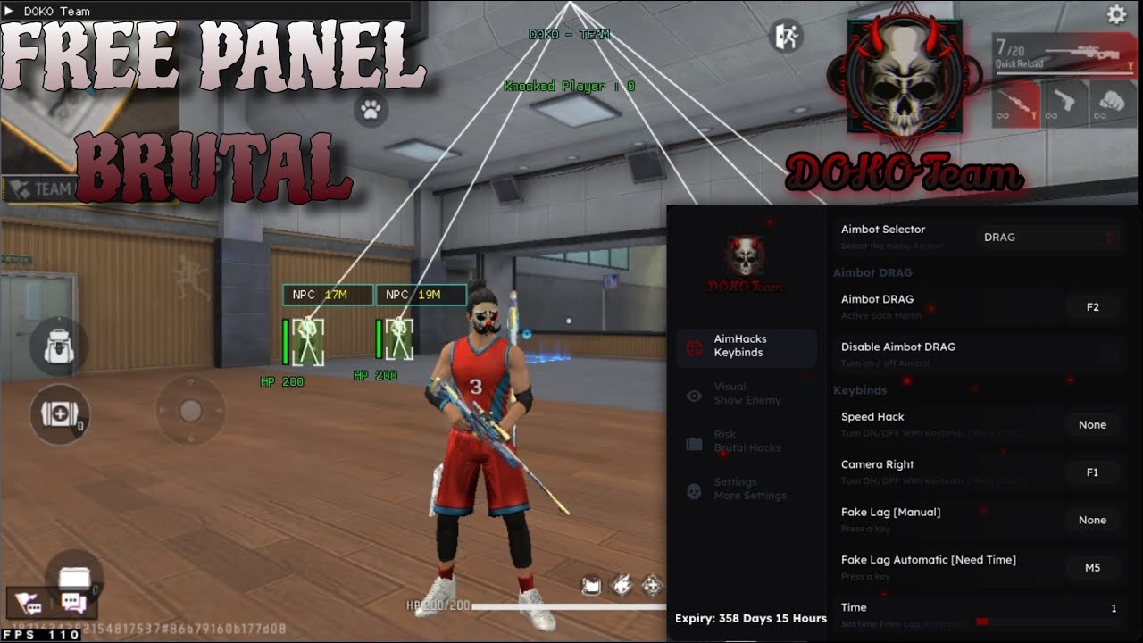 FREE PANEL PC GRATIS OB47 ESP | SPEED | SNIPER LIFETIME FREE FIRE 🎁 ...