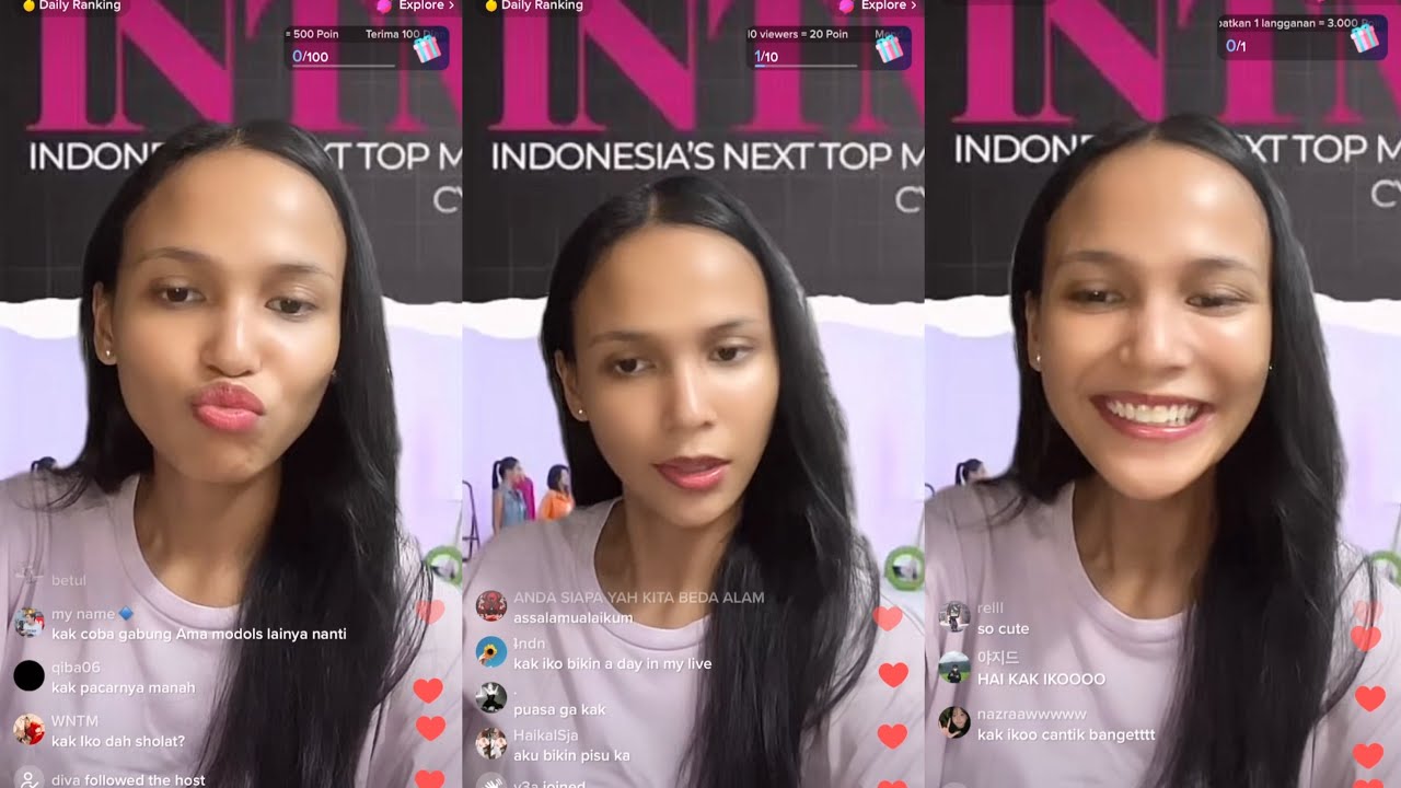 Live Tiktok IKO BUSTOMI - Mau Bahas Mini Challenge INTM Cycle 3 - YouTube