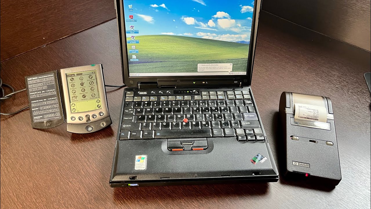 A computer and printer from 1990s that could fit in your pocket! The ...