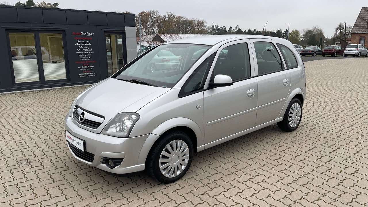 Opel Meriva 1.6 INNOVATION Automatik Sitzheizung in silber - YouTube