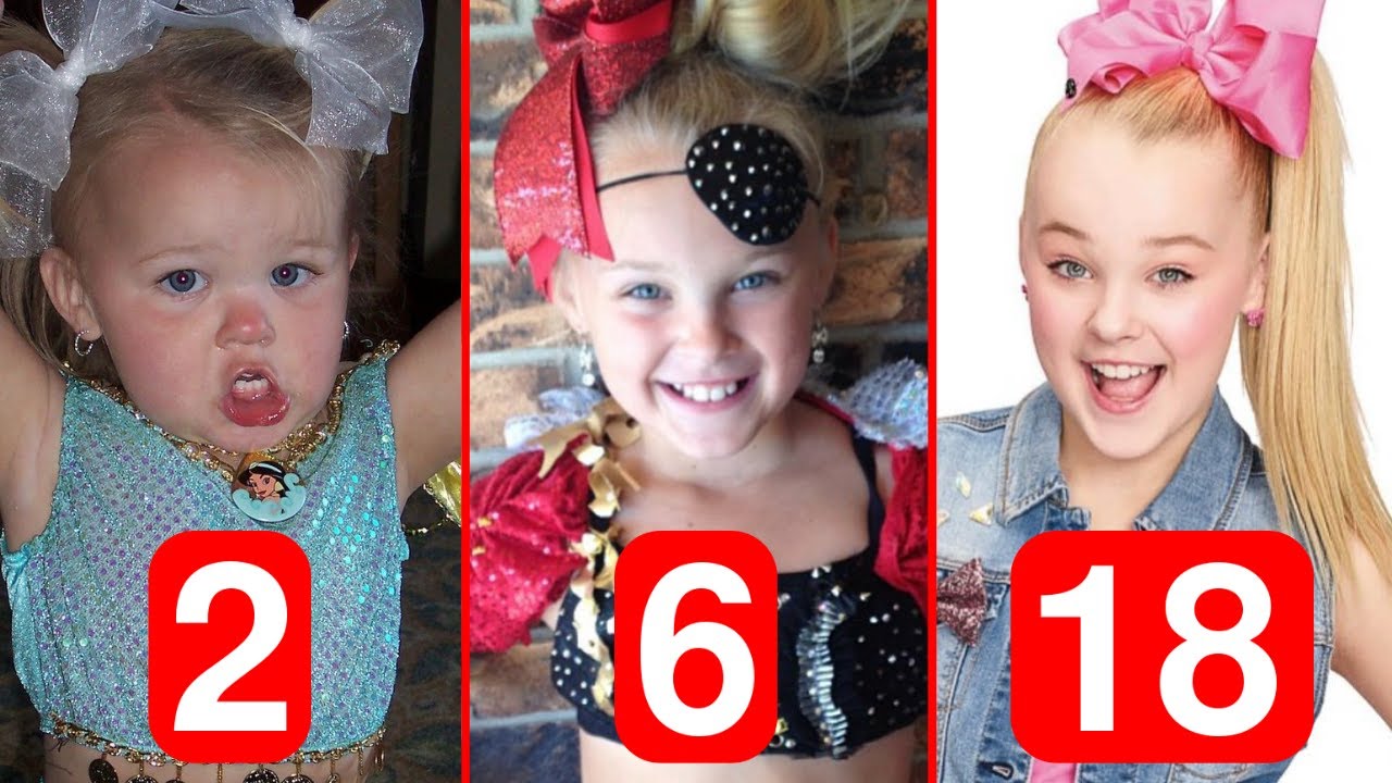 JoJo Siwa - Transformation From 1 to 18 Years Old - Dance Moms - YouTube