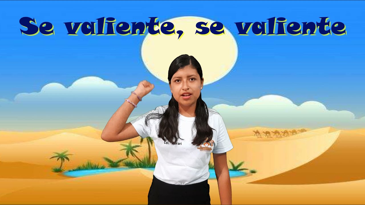 CANTO ESFUÉRZATE Y SE VALIENTE - YouTube