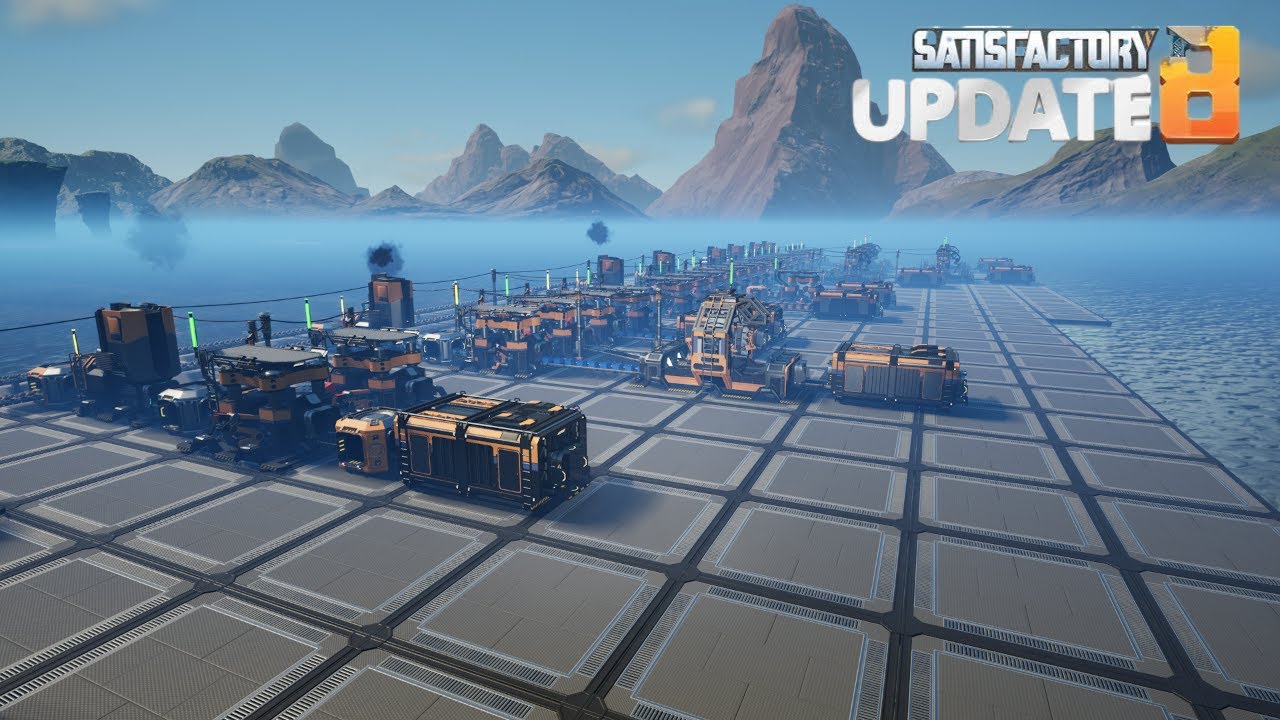 Fresh start in Update 8 today - Day 1 of our Satisfactory Playthrough ...