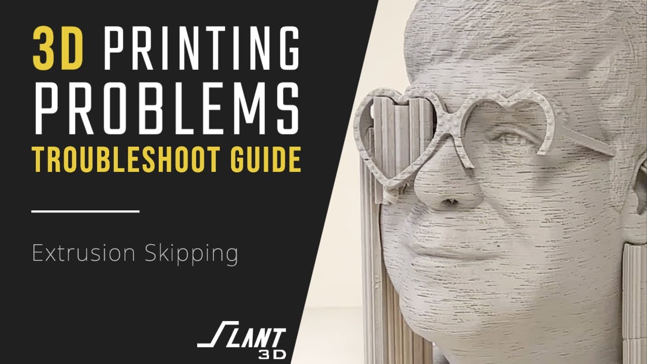 3D Printer Problems: How To Fix Extrusion Skipping - YouTube