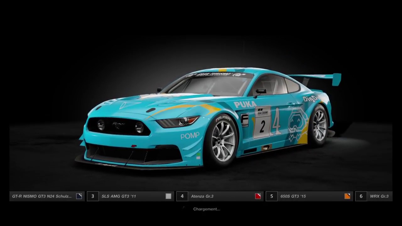 Gran Turismo Sport - Gr.3 endurance race 3 - Ford Mustang Gr.3 - YouTube