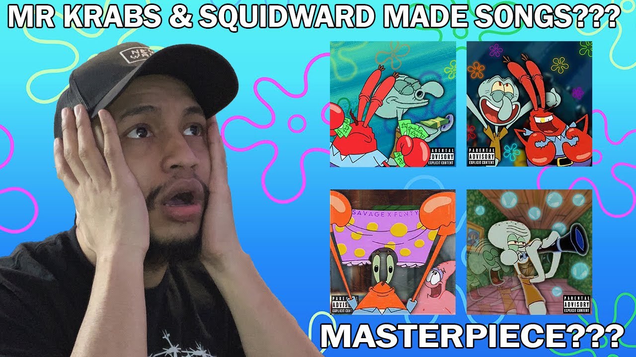 MR KRABS & SQUIDWARD ARE SOUNDCLOUD RAPPERS??? - YouTube
