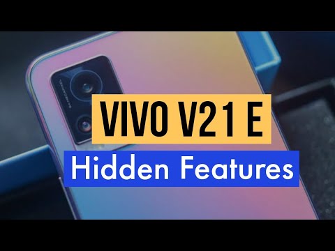 Vivo V21e Hidden Features - YouTube