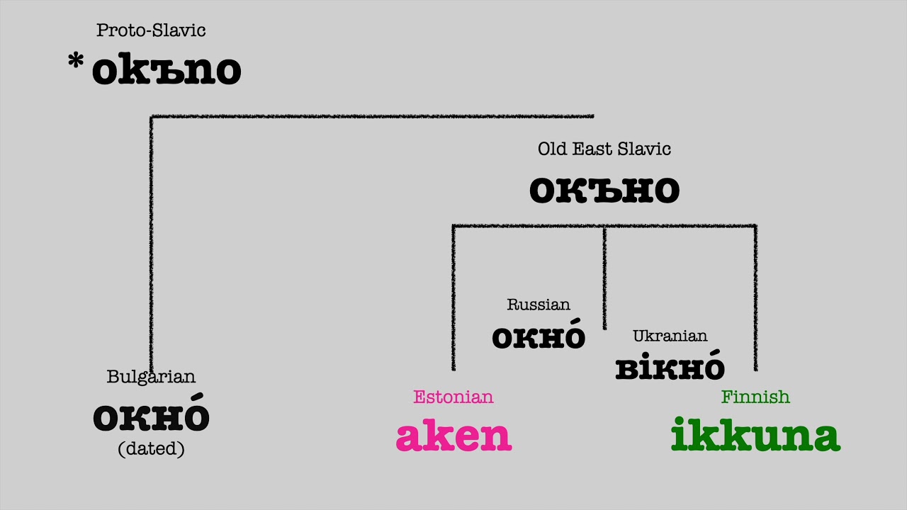 Finnish Language Tree
