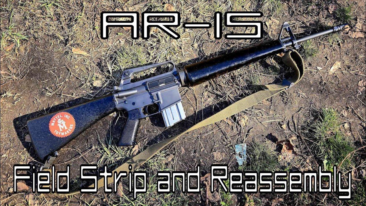AR-15 field strip. - YouTube