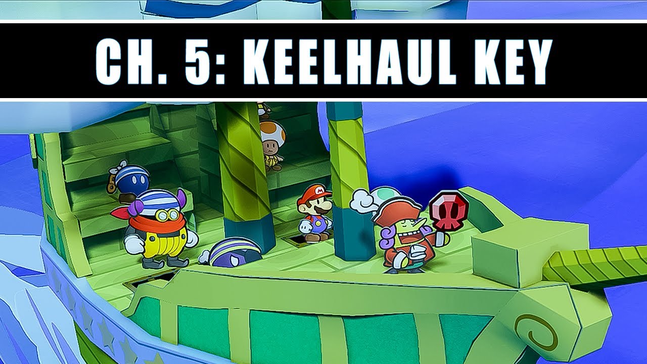Paper Mario The Thousand Year Door Chapter 5 Keelhaul Key Walkthrough ...