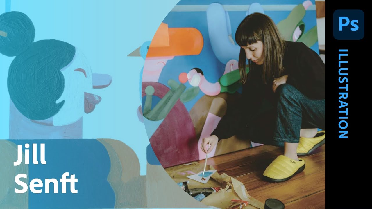 Illustration mit Jill Senft | Adobe Live - YouTube