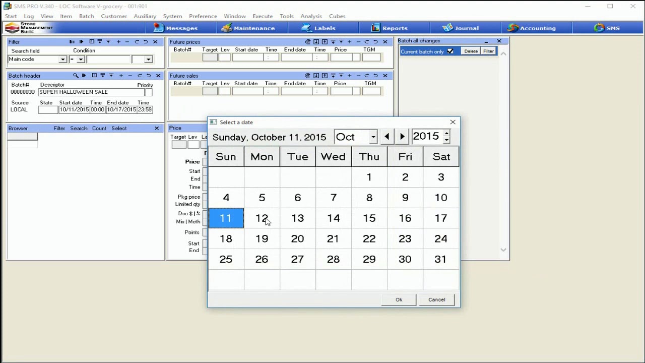 LOC Software - Batches Made Easy - Part 1 - YouTube