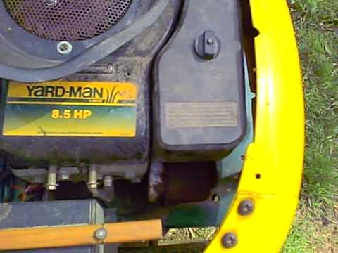 yardman mower - YouTube