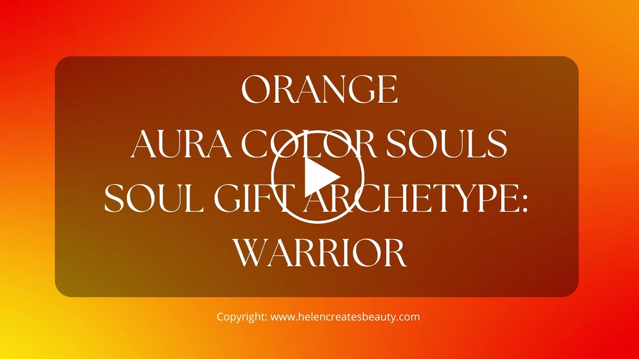 Orange Aura Color Souls - YouTube