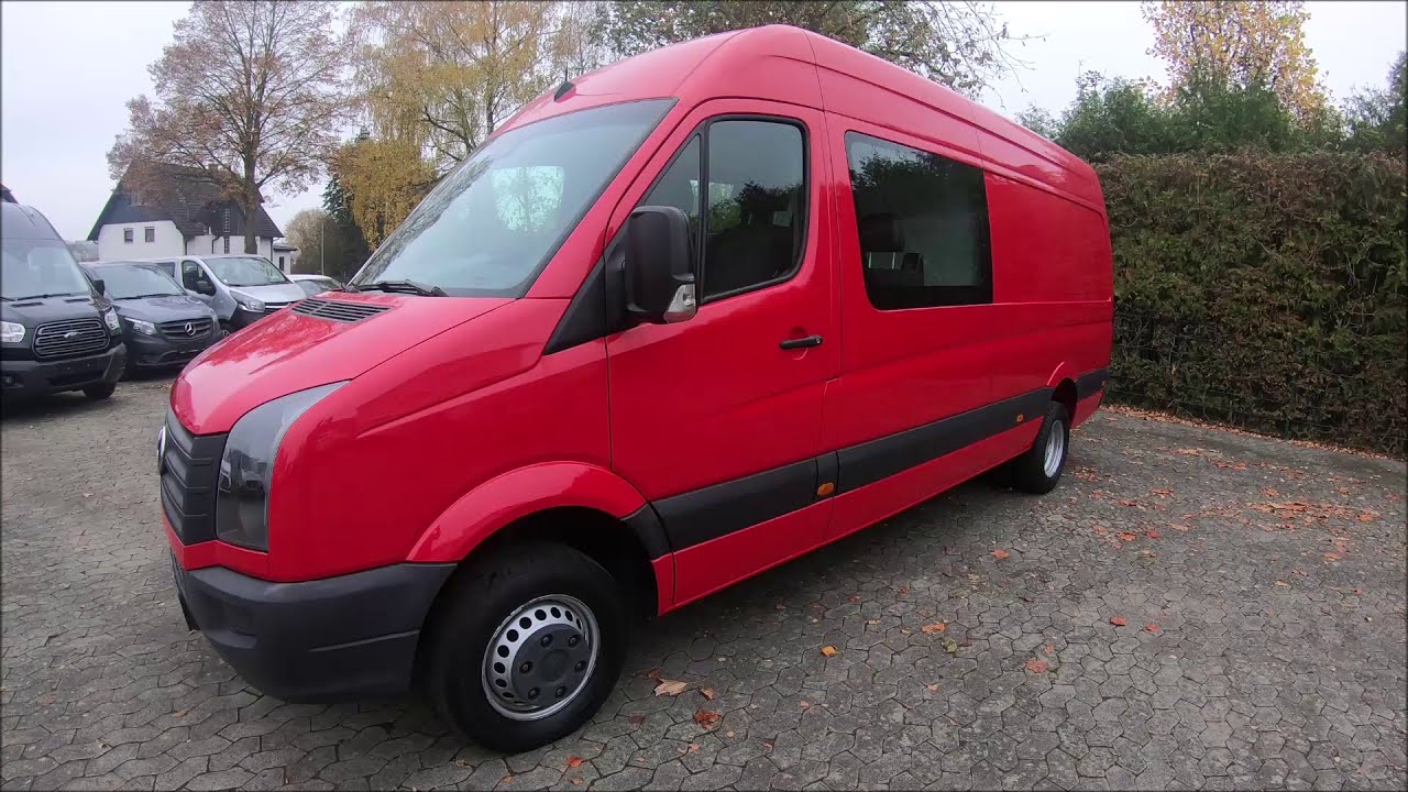 Crafter 50 Maxi 6 Sitzer - YouTube