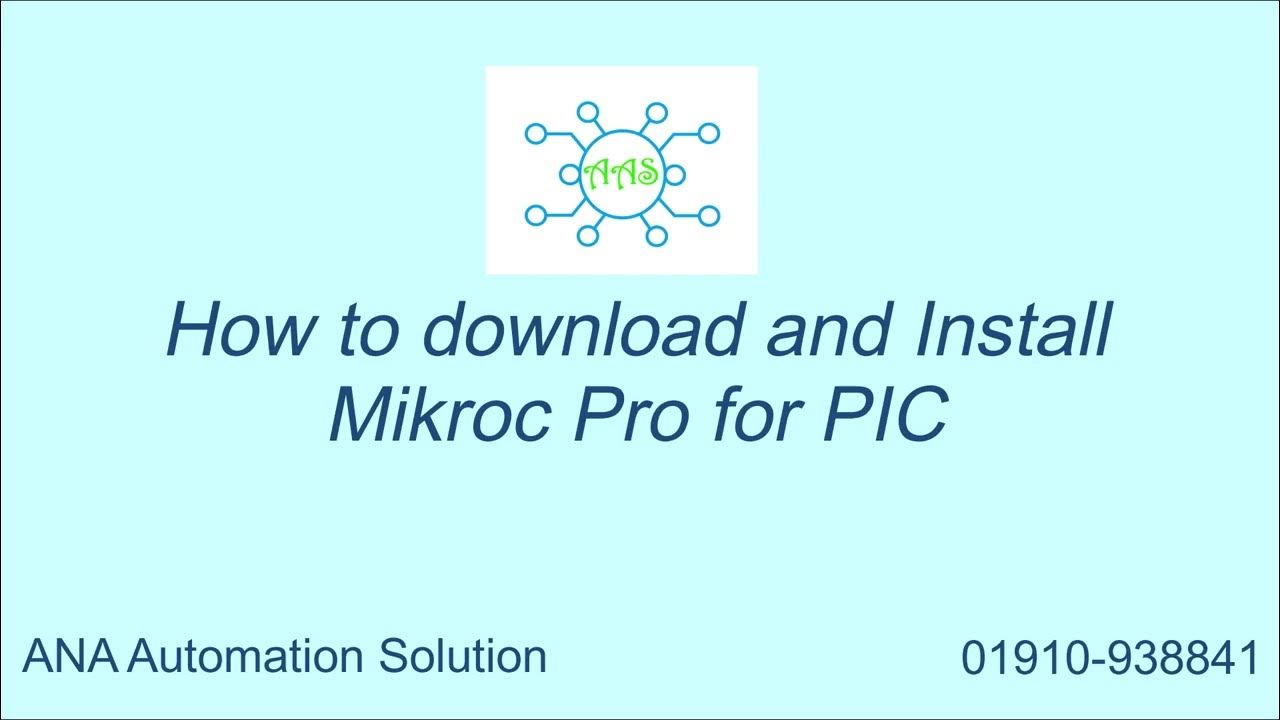 How to install Mikroc Pro for PIC - YouTube