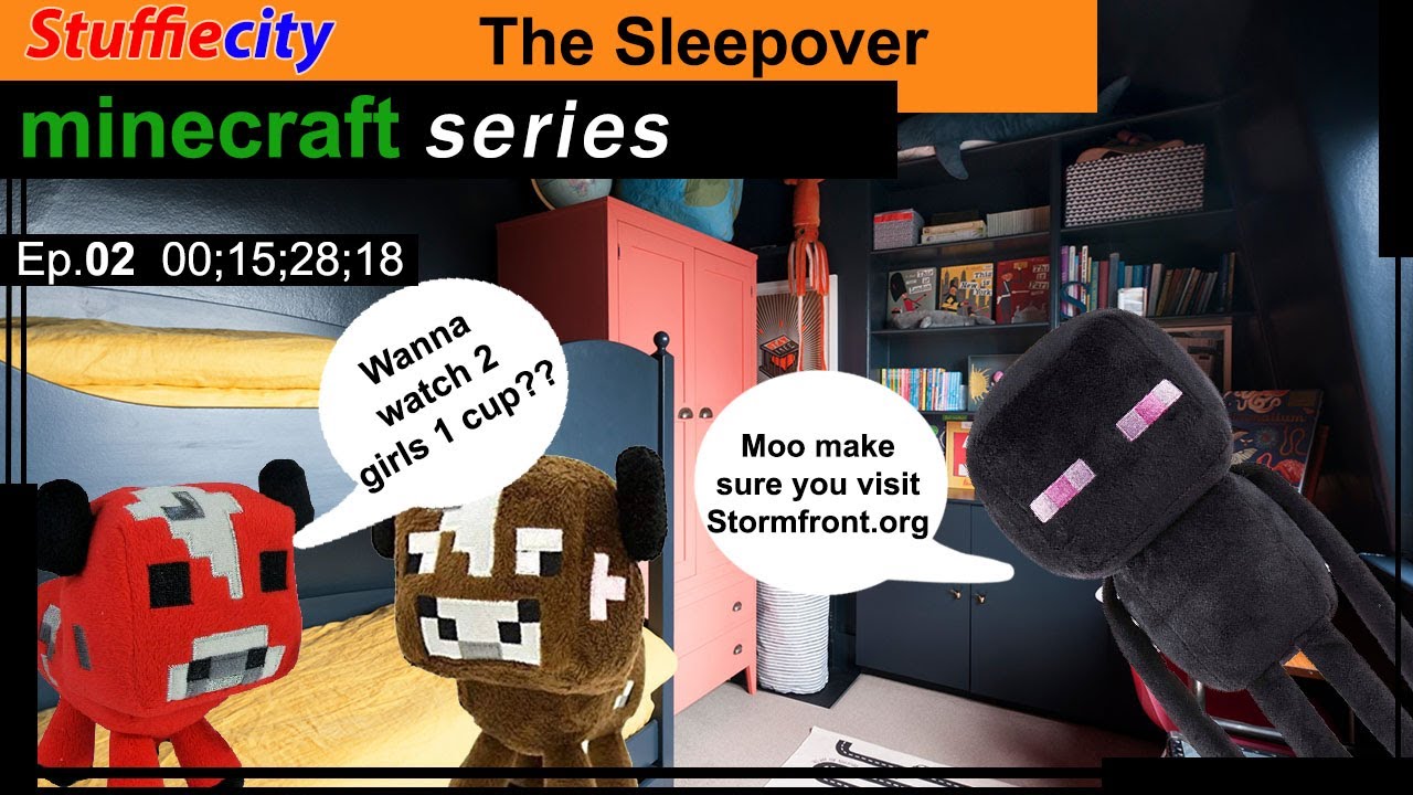 Minecraft Ep. 2: The Sleepover - YouTube
