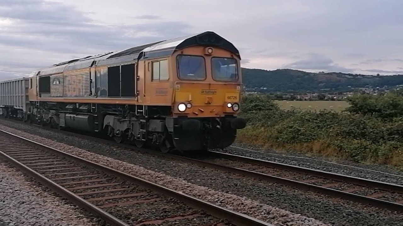 23/08/22-Class 66 -66726 "Sheffield Wednesday"- Doncaster Down Decoy ...