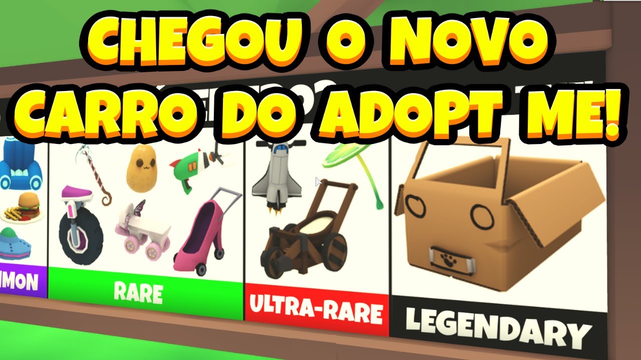 CONSEGUI O SEGUNDO CARRO DO ADOPT ME - NOVA ATUALIZAÇÃO - Roblox - YouTube