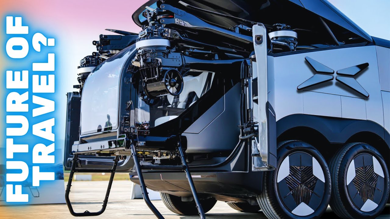 XPENG’s Modular Flying Car STUNS Airshow China 2024 - YouTube