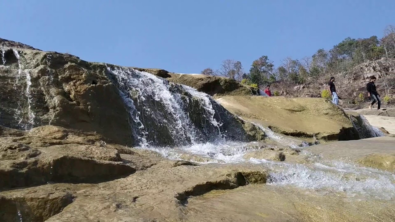 kuntala waterfall at adilabad - YouTube