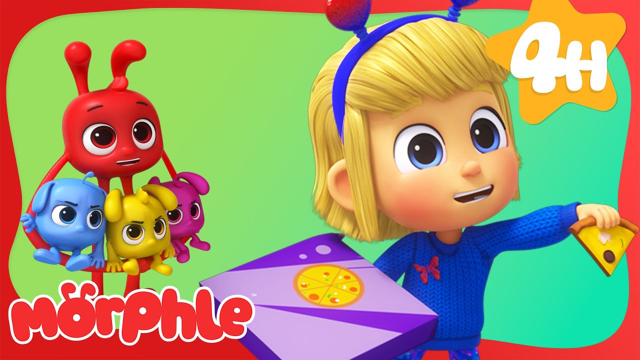 The Runaway Pizza | Morphle's Family | My Magic Pet Morphle | Kids ...