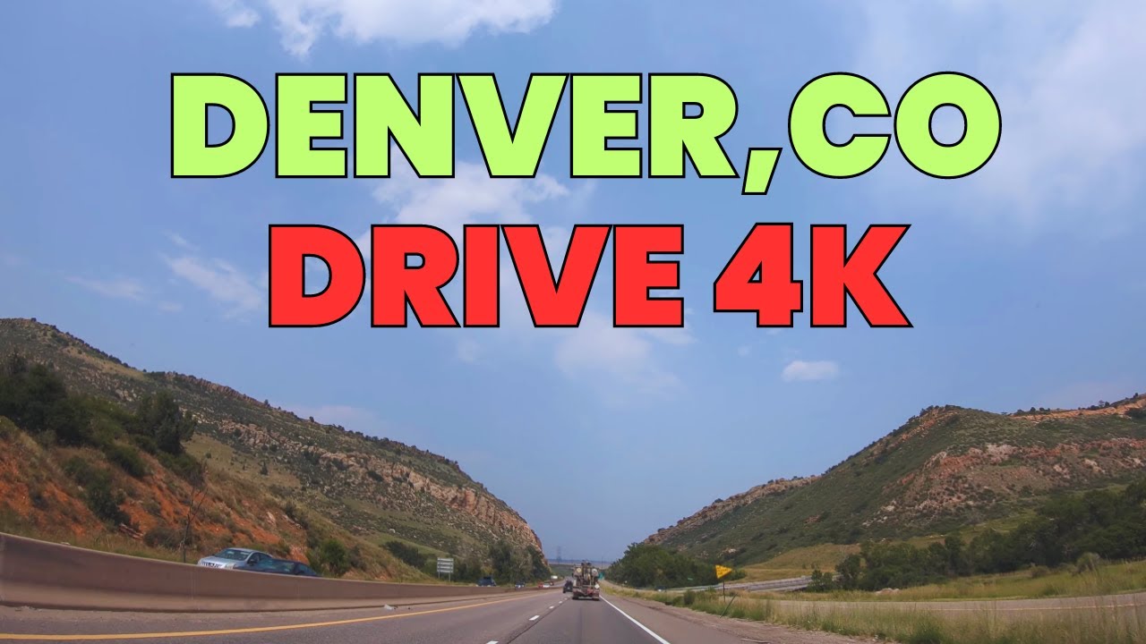 4K Driving Tour | 285 Highway, Denver Colorado | American Travel ...