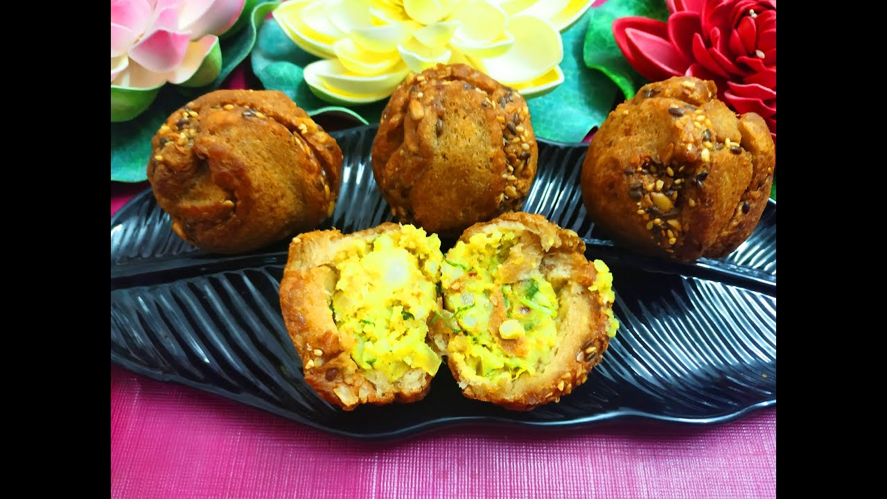 Masala Bonda | Aloo Bonda | Bread Bonda | Breakfast Recipe | Quick ...