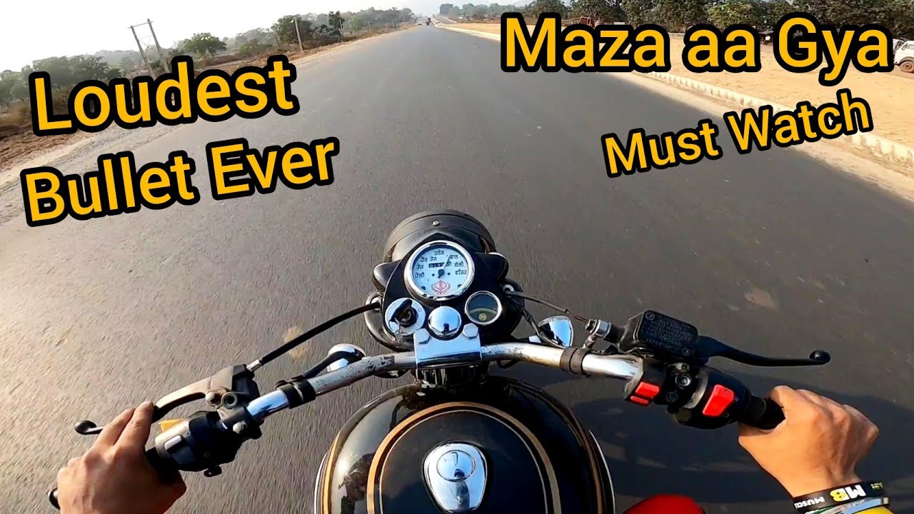 Bullet 350 Full Power Test - YouTube