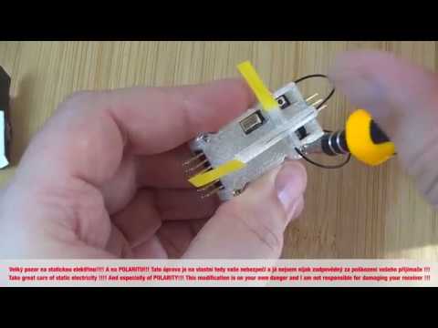 FrSky G-RX8 přijímač s variem / variometer-receiver / 3D tistěná ...