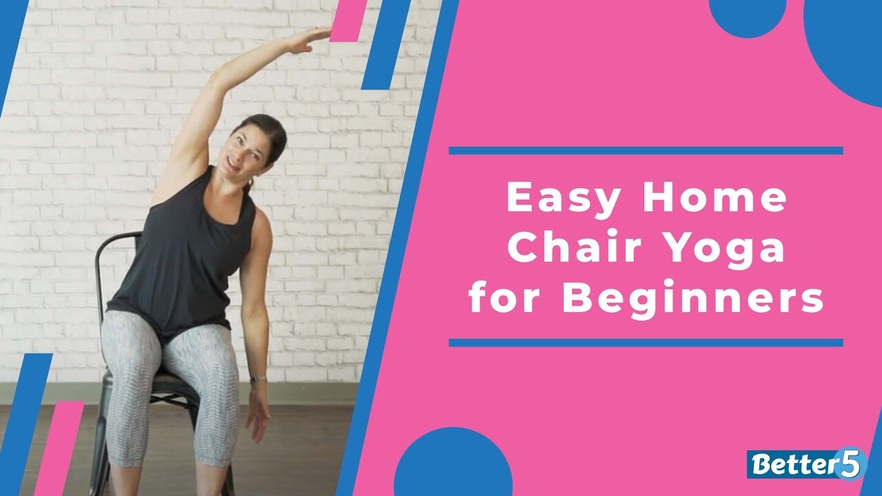 Easy Home Chair Yoga for Beginners Preview - YouTube