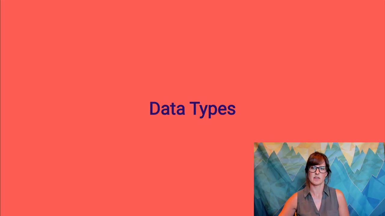 Data Types Youtube