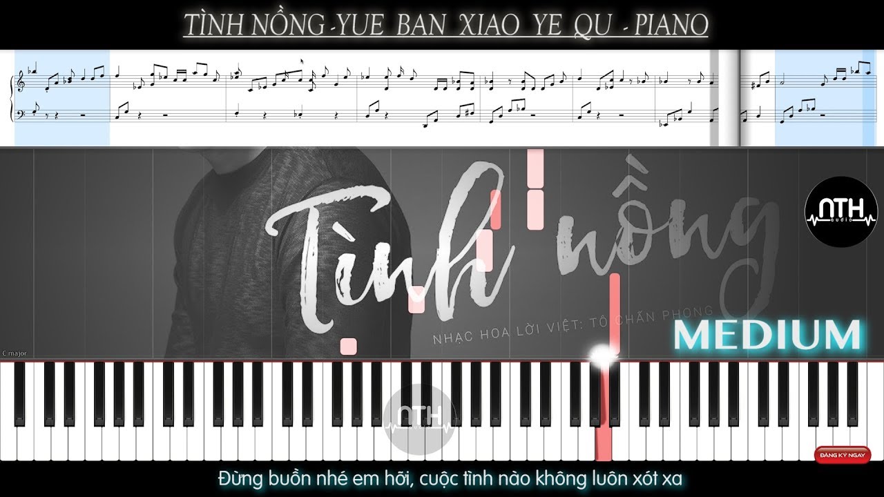 Hướng Dẫn - Tình Nồng - Yue Ban Xiao Ye Qu - Piano - YouTube Music