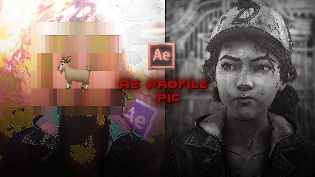 AE Profile Picture Tutorial On After Effects - YouTube