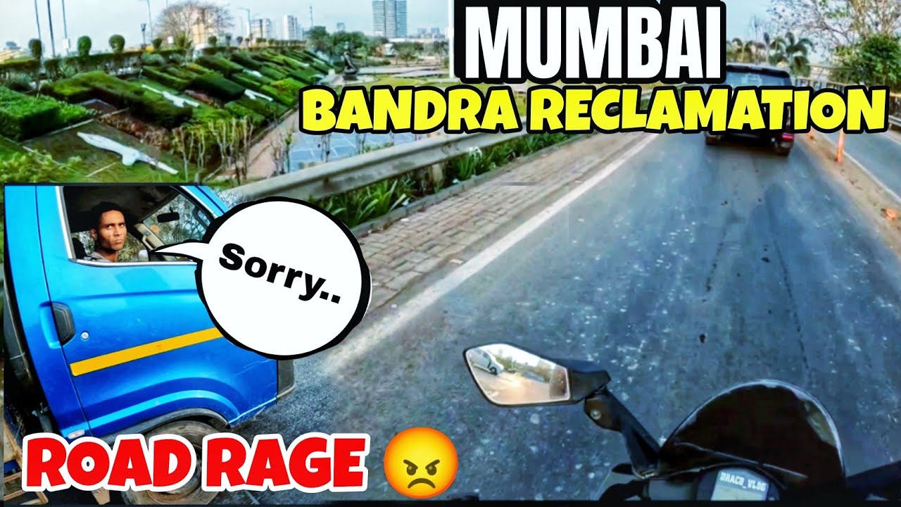 BANDRA RECLAMATION😱 | THE MOST FAMOUS PLACE IN MUMBAI | ROAD RAGE 😡 ...
